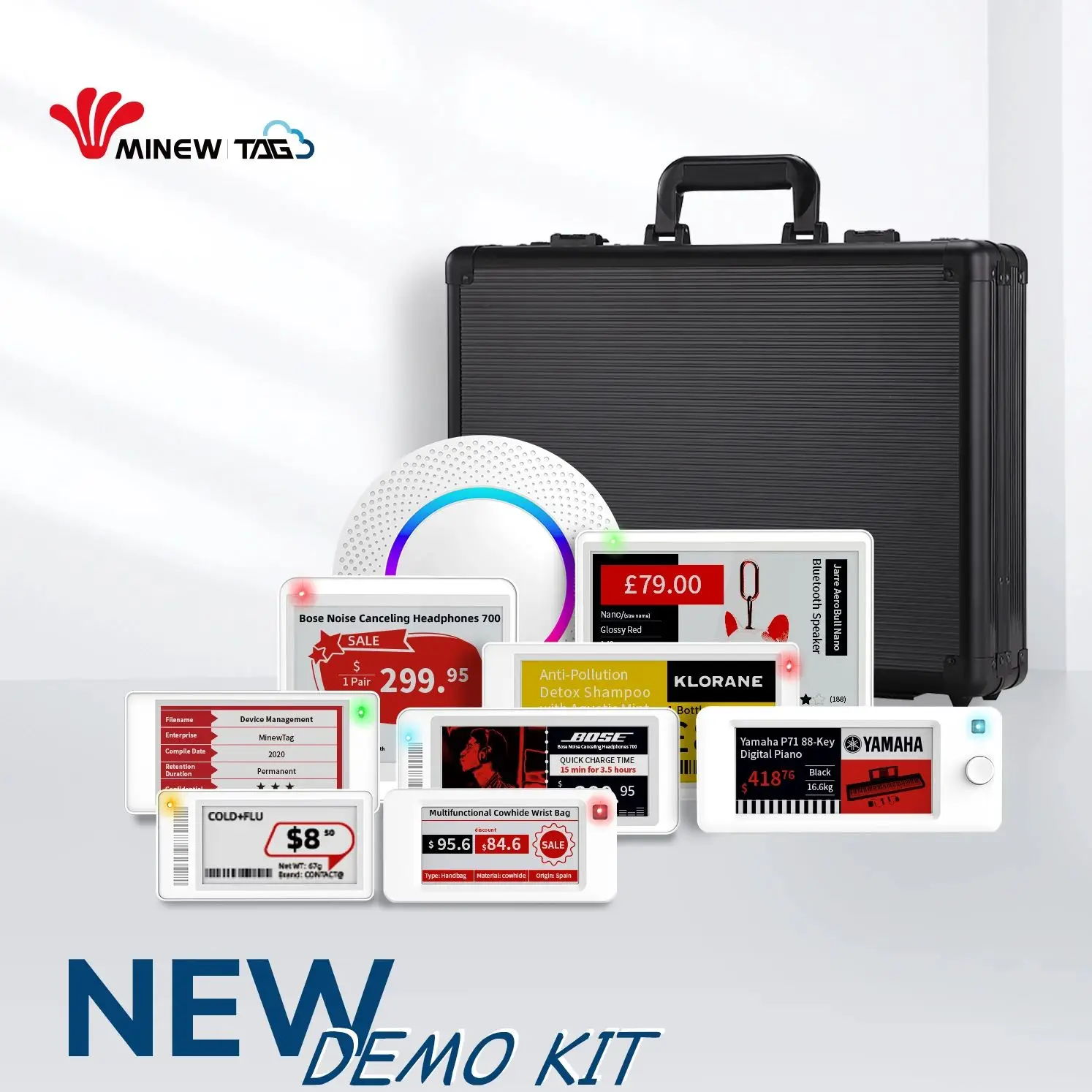 MinewTag-Digital-Labels-Test-Sample-Electronic-Shelf-Labels-Demo-Kit ...