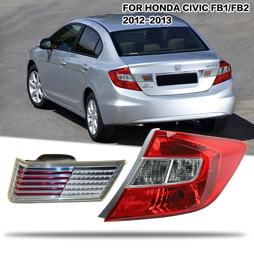 Left/Right Side Tail Lamp FOR Honda Civic FB1 FB2 FB3 2012-2013 Rear ...