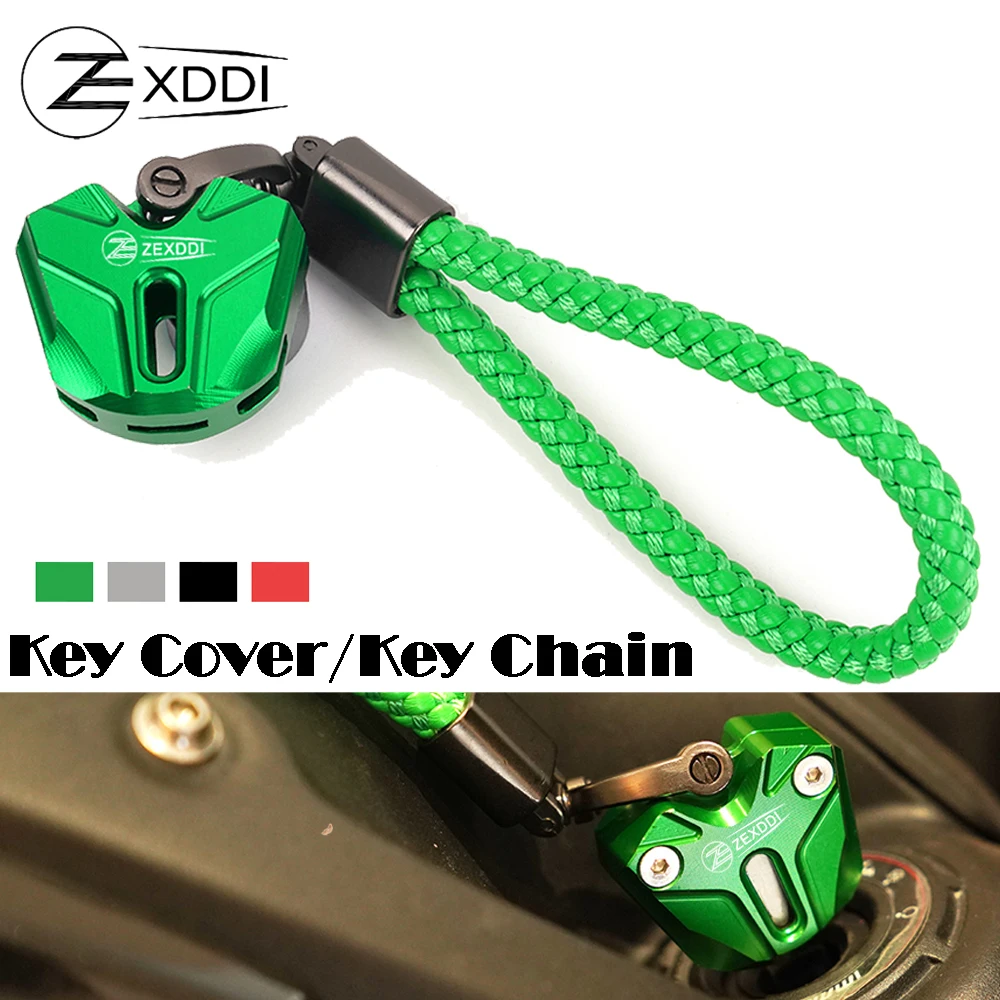 ZEXDDI-CNC-Motorcycle-Key-Case-Cover-Key-Shell-Key-Ring-Key-Chain-Fit ...