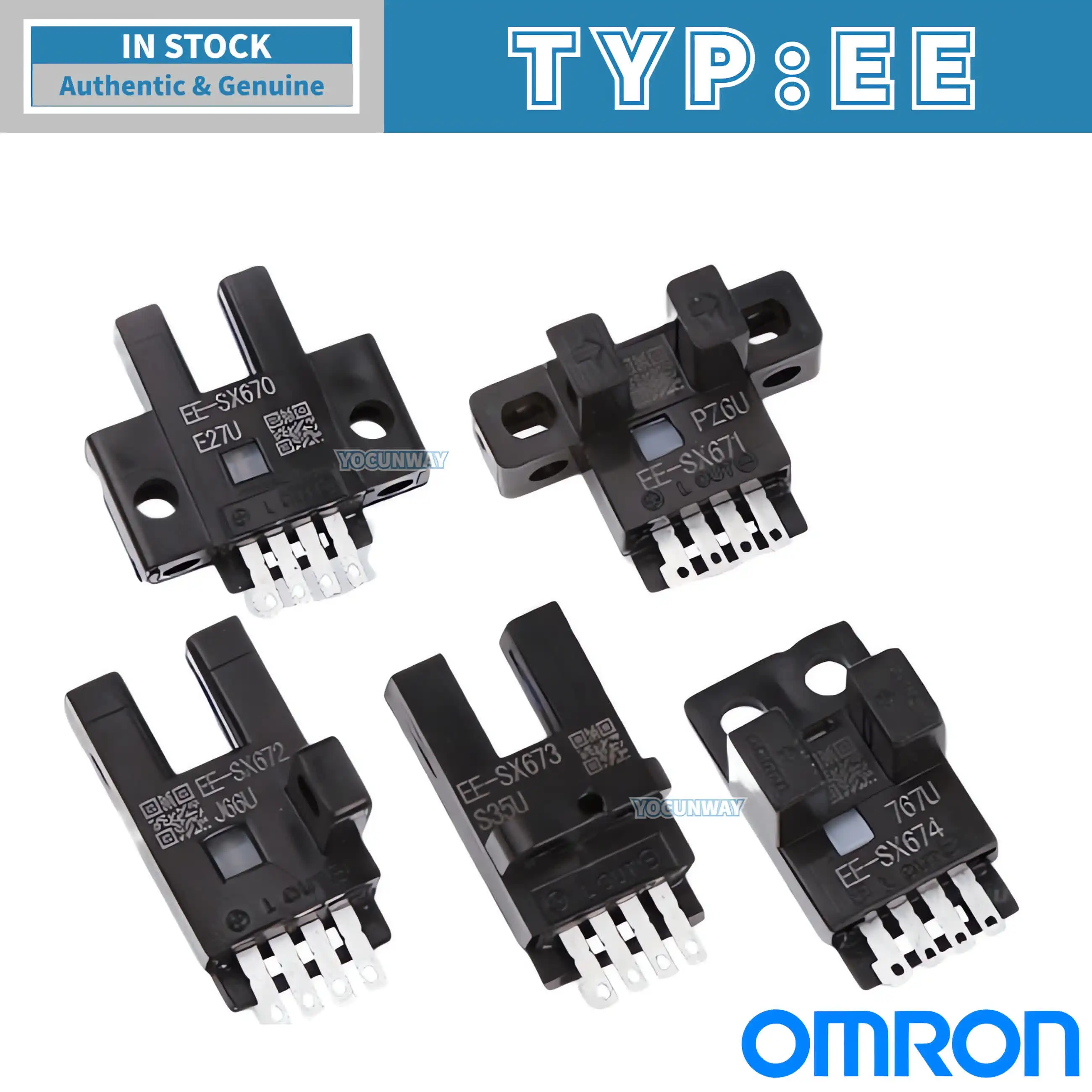 New-Authentic-Original-Japan-OMRON-Photoelectric-Switch-Sensor-EE-SX670 ...