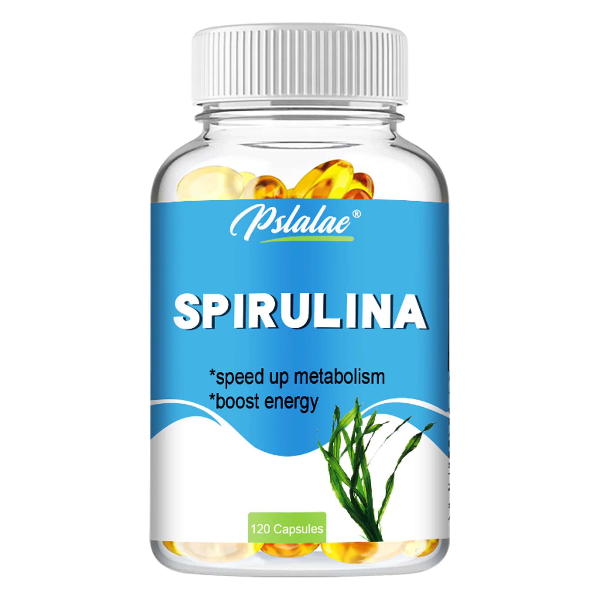 Cápsulas de espirulina orgánica: salud cardiovascular, salud ocular y ...
