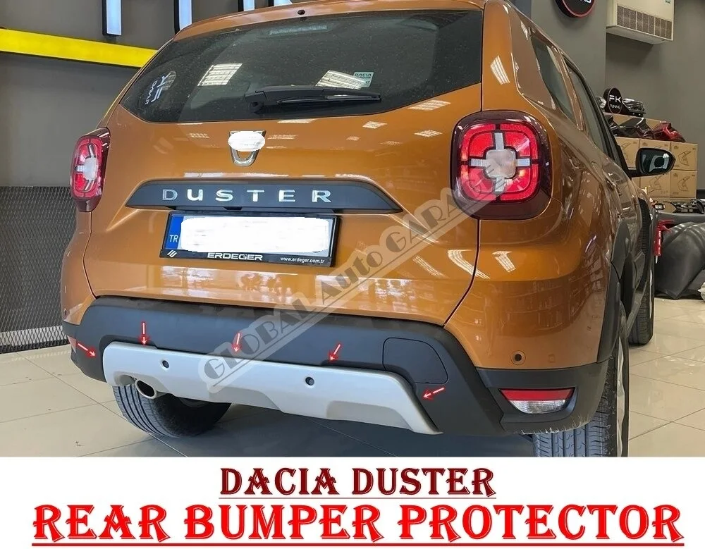 For Dacia Duster 2018 2019 2020 2021 Diffuser Extension Rear Bumper ...