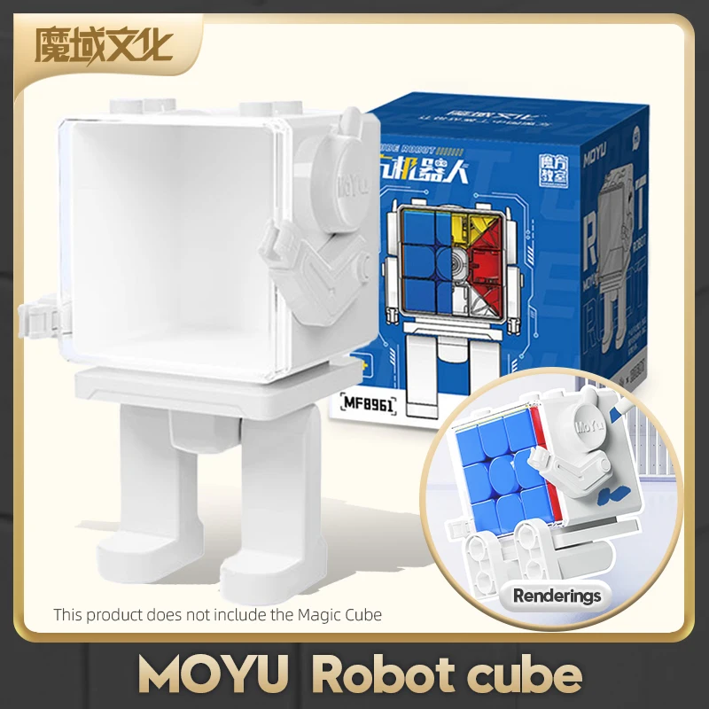 Moyu-Magic-Robot-Display-Box-Storage-Box-with-Transparent-Cube ...