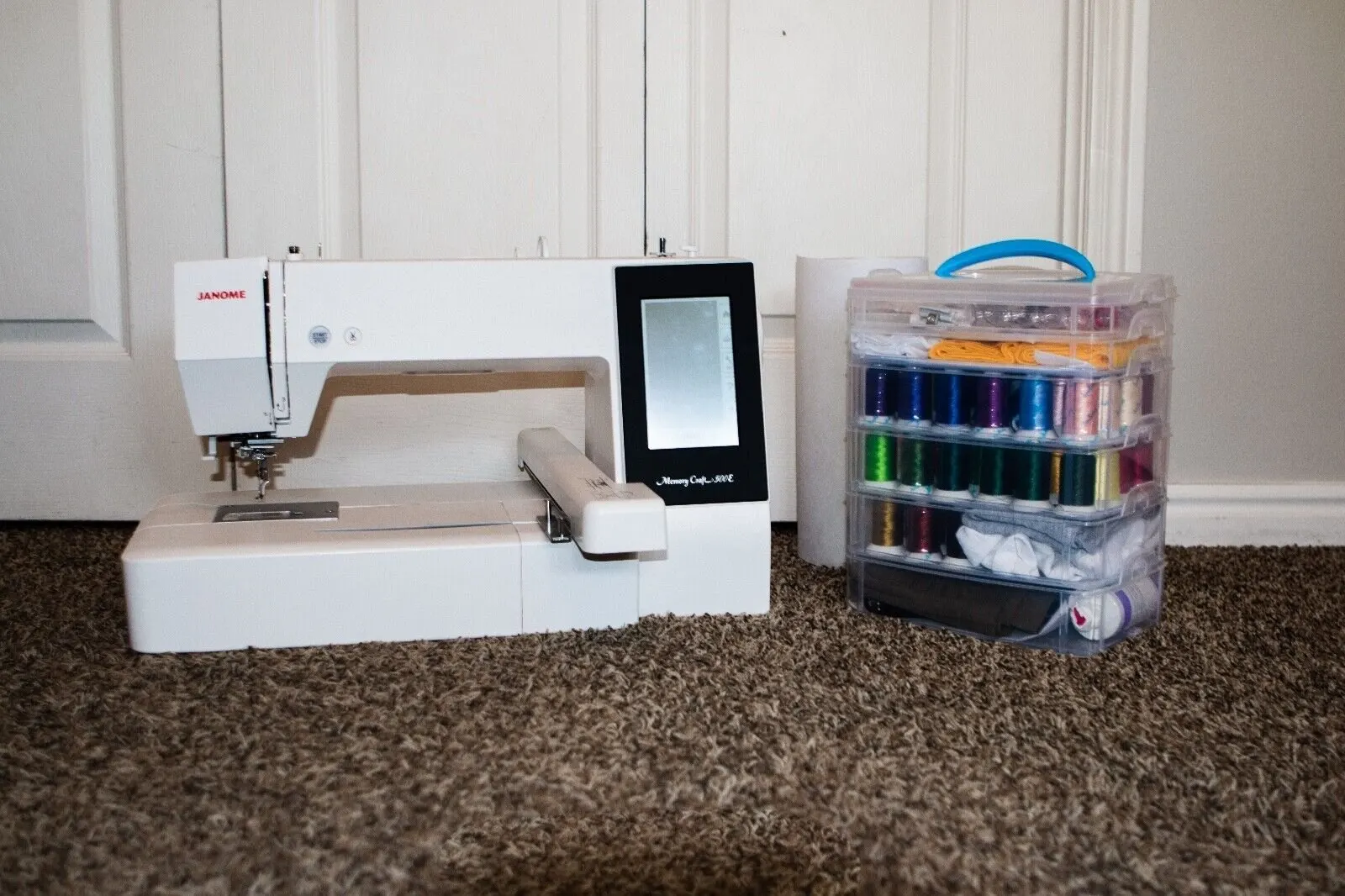 Authentic-Janome-Memory-Craft-500E-Embroidery-Machine-for-industrial ...