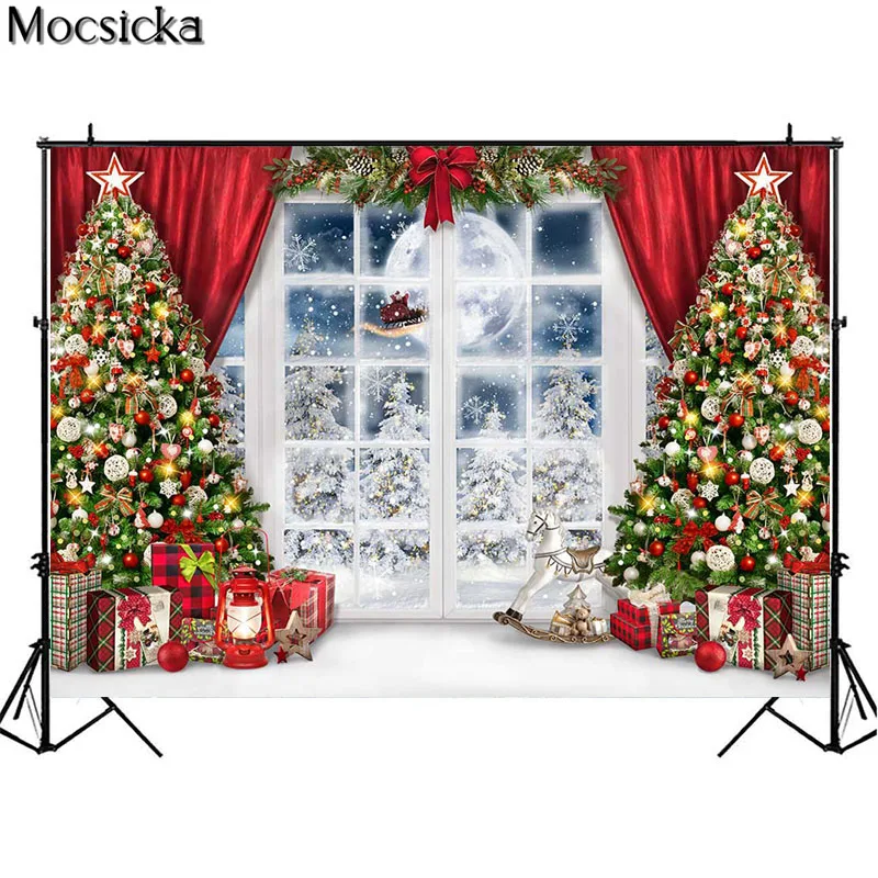 Winter Holiday Backdrop