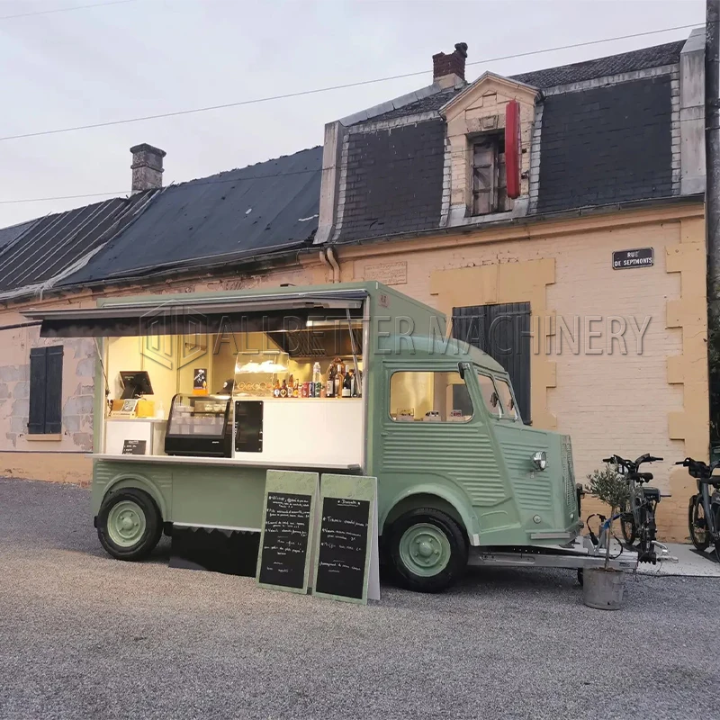 Allbetter Custom Mobile Food Truck with Full Kitchen Hot Dog Cart Ice ...