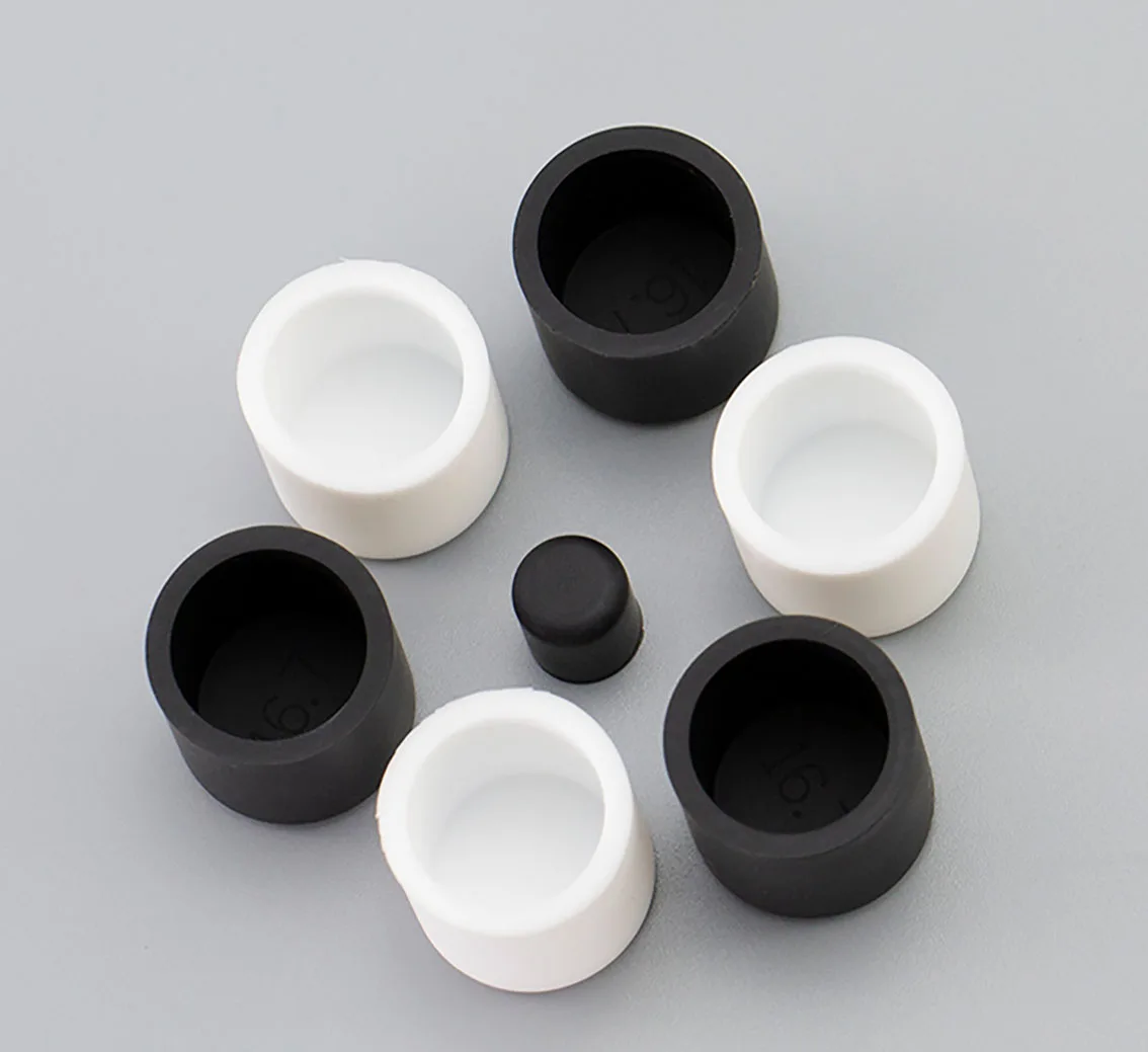 3mm-78-5mm-White-Black-Silicone-Rubber-Round-Caps-Protection-Gasket ...