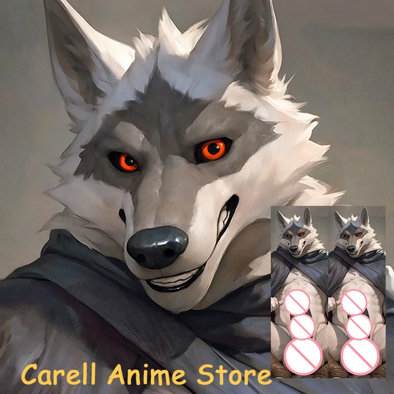 Dakimakura-Death-Wolf-Anime-Double-Sided-Print-Life-size-Body-Pillow ...