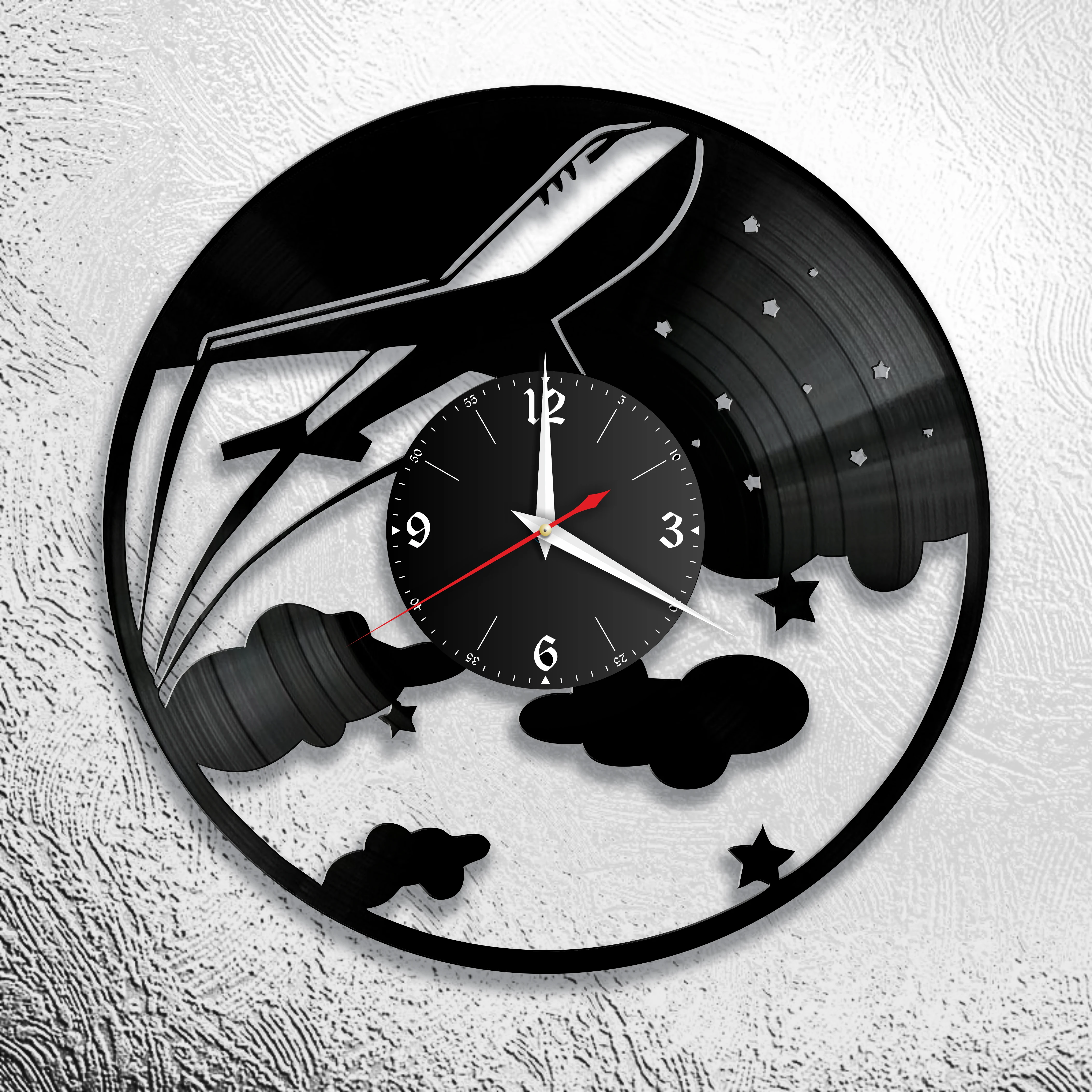 Airplane-wall-clock-airplane-vinyl-record-clock-vinyl-gift-home-decor.jpg