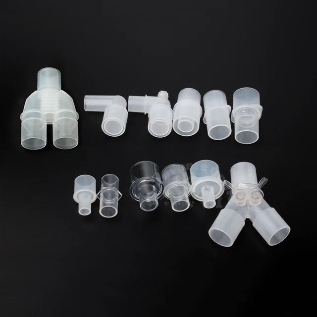 Anesthesia Hose Connector Breathing Circuit Corrugated Tube L-Shaped Y ...