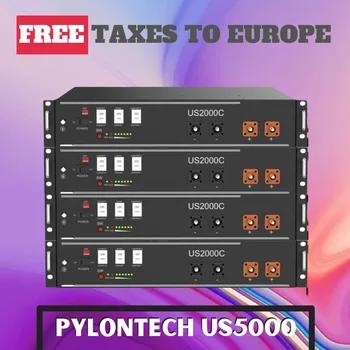 BATTERIE LITHIUM Pylontech US5000 - US3000C - US2000C / 4,8 kWh - 48 V ...