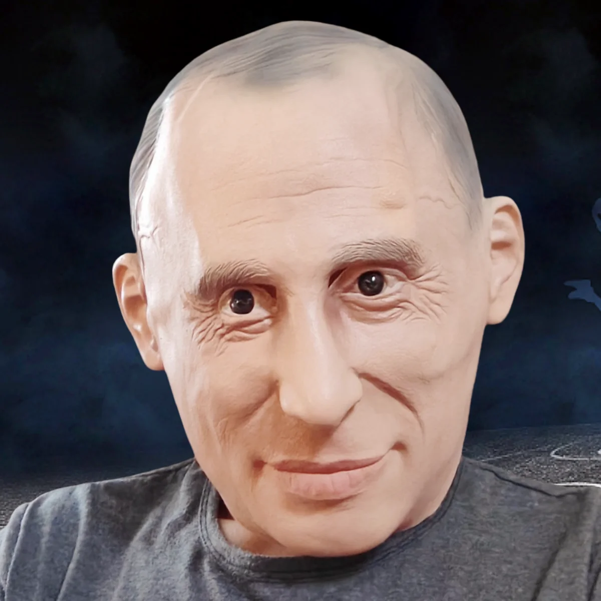 Halloween-Ber-hmtheit-alter-Mann-Putin-Maske-realistische-Glatze-Mann ...