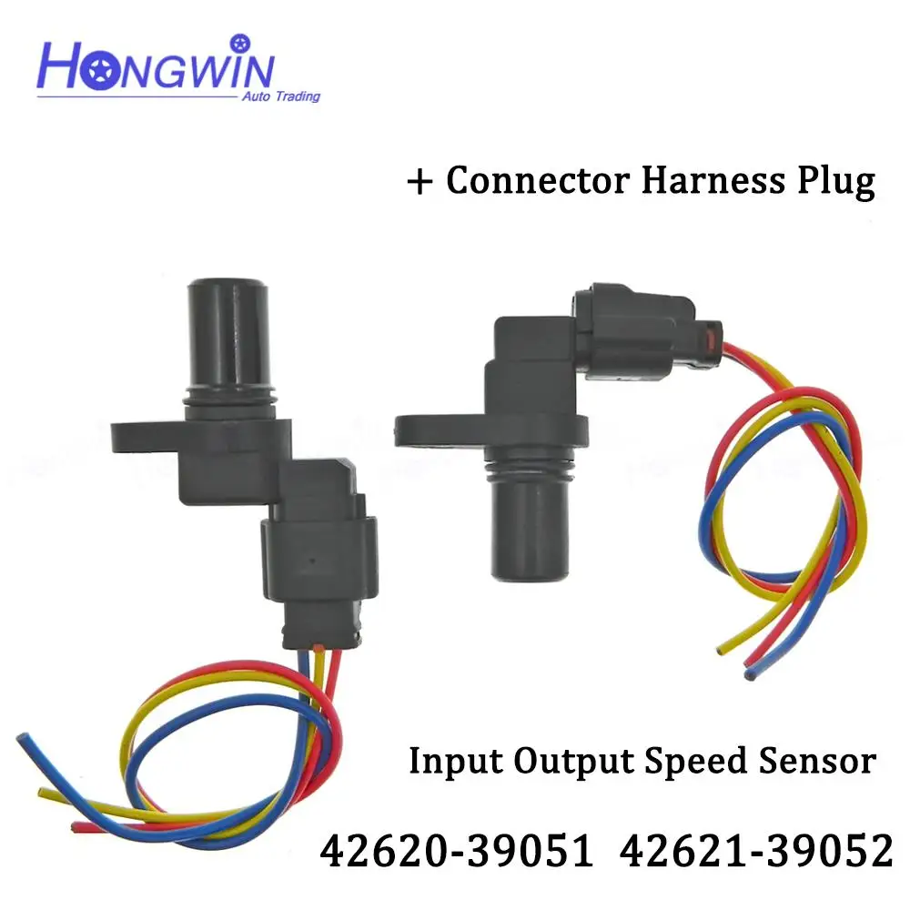 2pcs Input Output Trans Transmission Speed Sensor For Hyundai Elantra ...