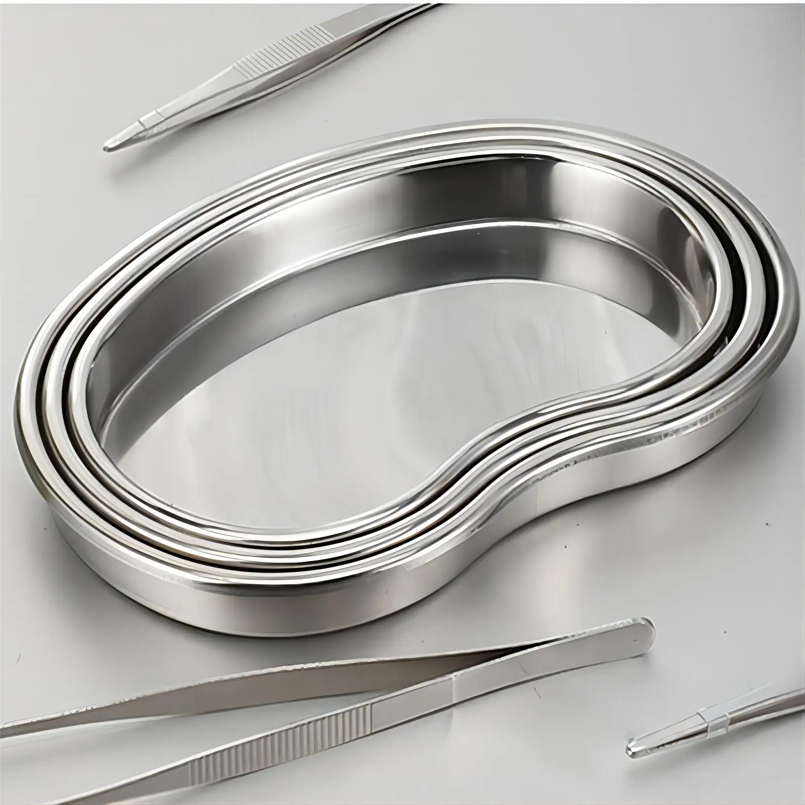 Autoclavable Stainless Steel Kidney Basin for Fluid Collection Applied ...