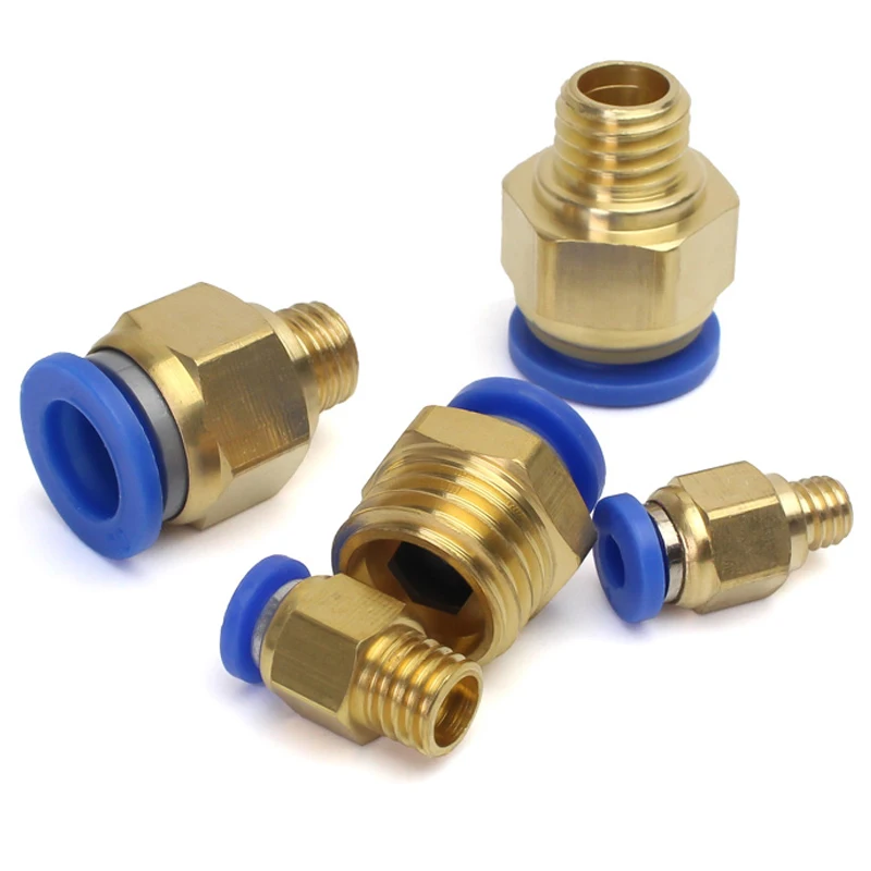 Pc Series Pneumatic Hose Quick Straight Fittings 4 6 8 10 12mm ...