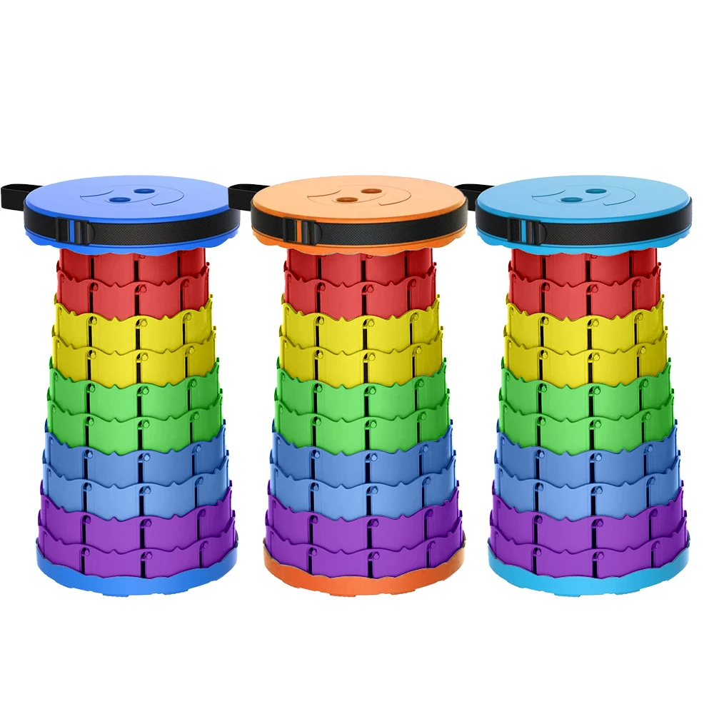 2 Rainbow Folding Chairs Set Amorporeal Chair Portable Foldable ...