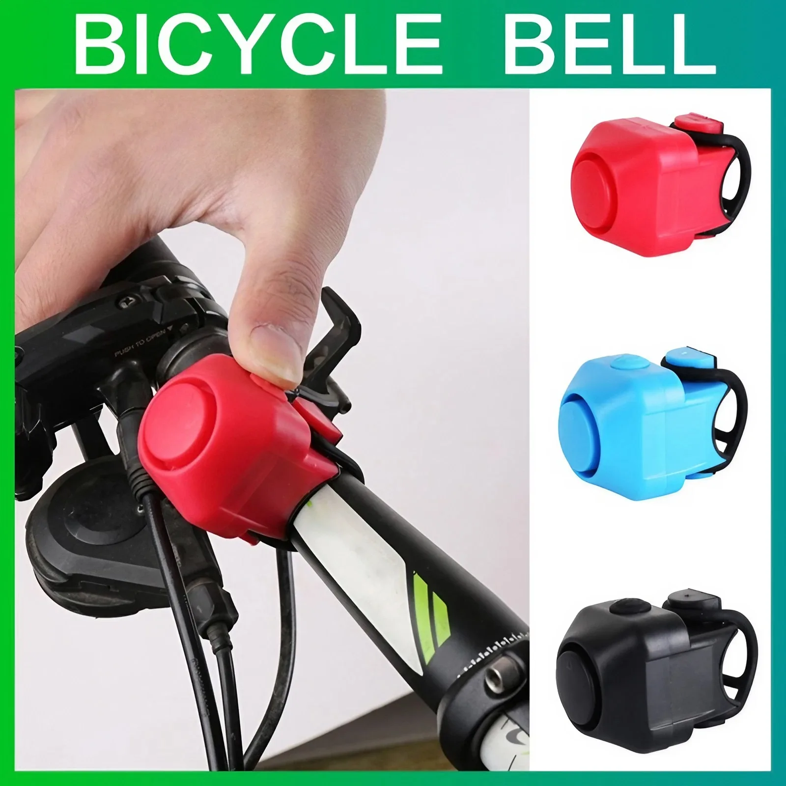 USB-Bicycle-Bell-130db-Waterproof-Cycling-Bike-Bells-Rechargeable ...