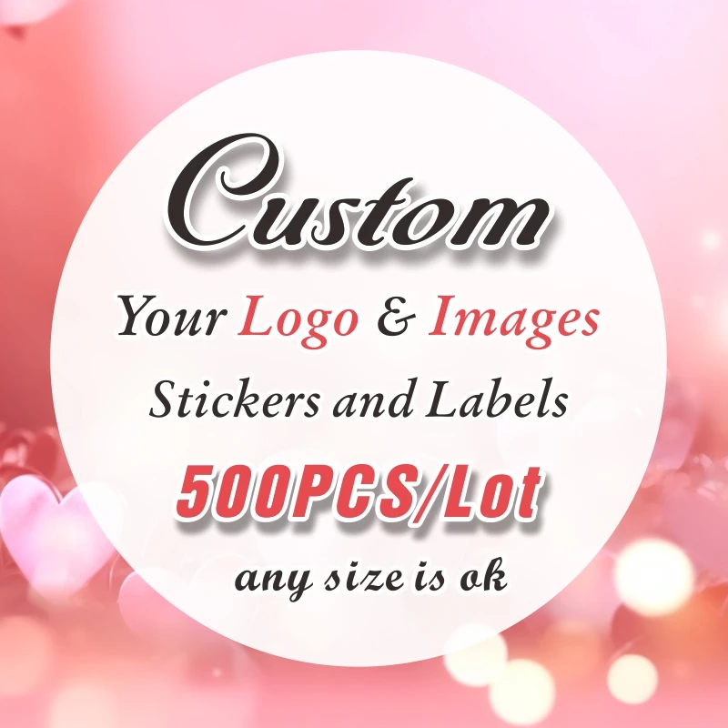 500PCS-Custom-Stickers-and-Customized-Logo-Wedding-Birthday-Gift-Box ...