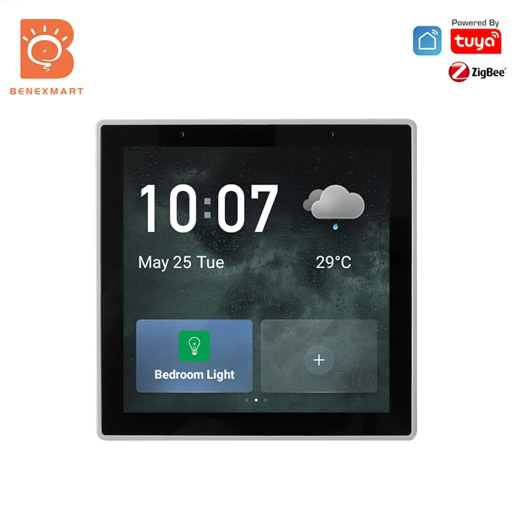New-TUYA-Smart-Multi-functional-Central-Control-4-Inches-Touch-Panel ...