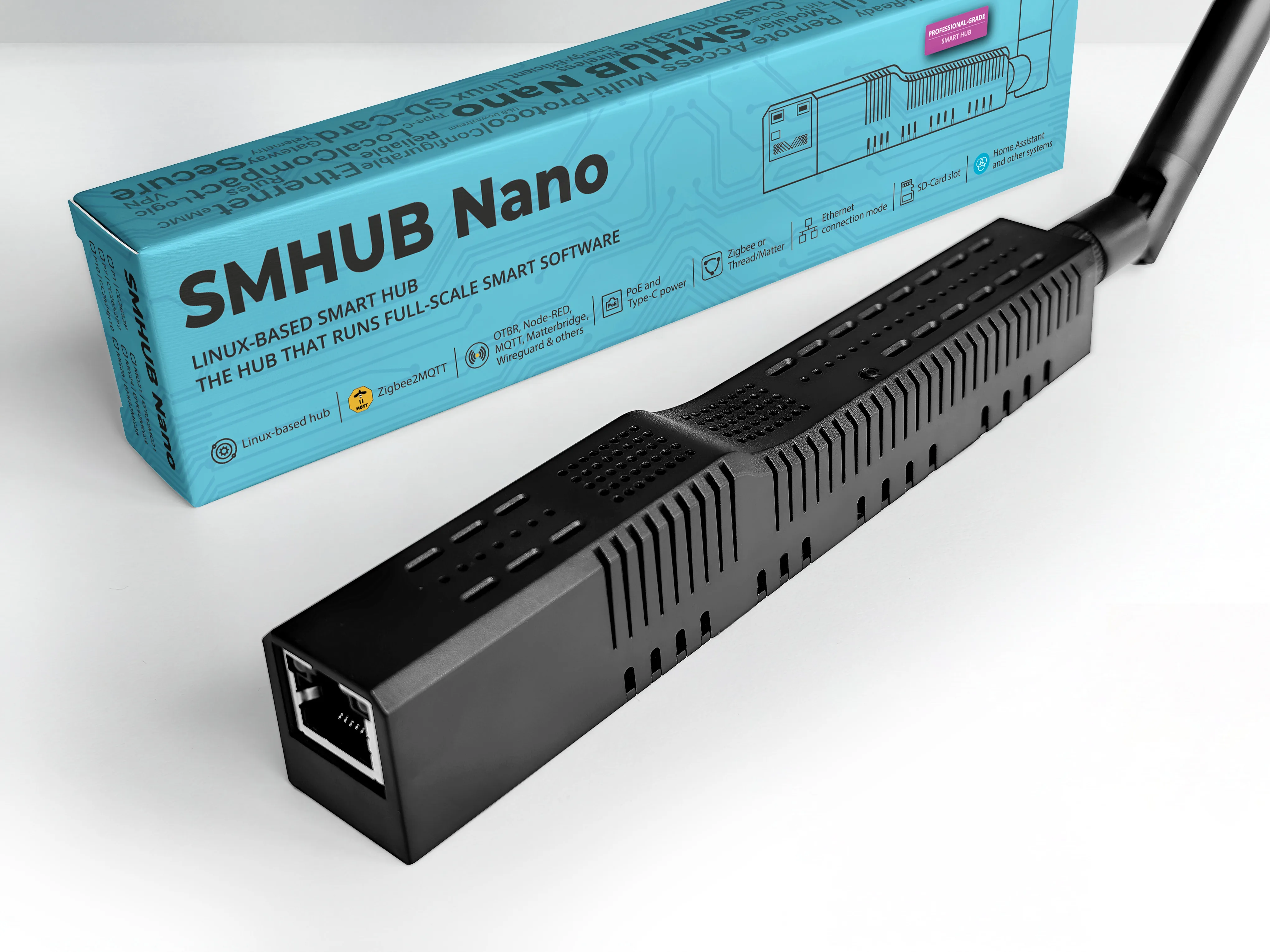 SMHUB Nano Mg24 - Compact Linux-Based Smart Hub with On-Device ...