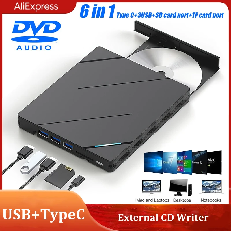 6-in-1-External-USB3-0-Type-C-DVD-RW-CD-Writer-Slim-Optical-Drive ...