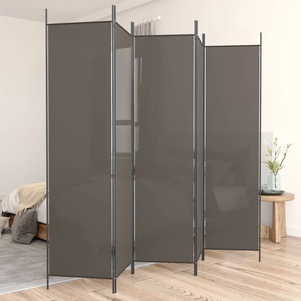 5-panel-Divider-Separator-Cabinet-250x200-cm-Gray-Room-Separators-panel ...
