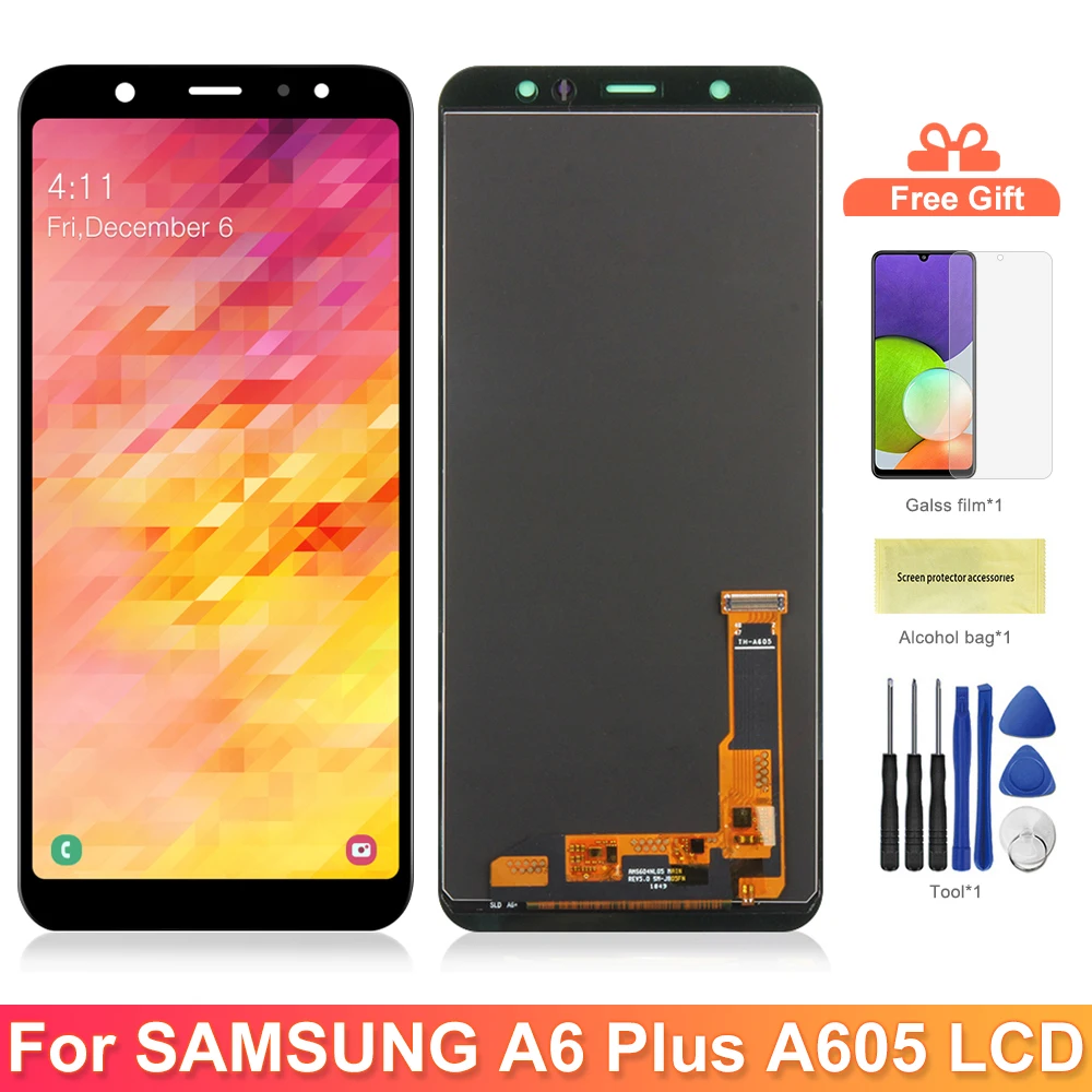 A6 Plus Display Screen For Samsung Galaxy A6 Plus 2018 LCD Display ...