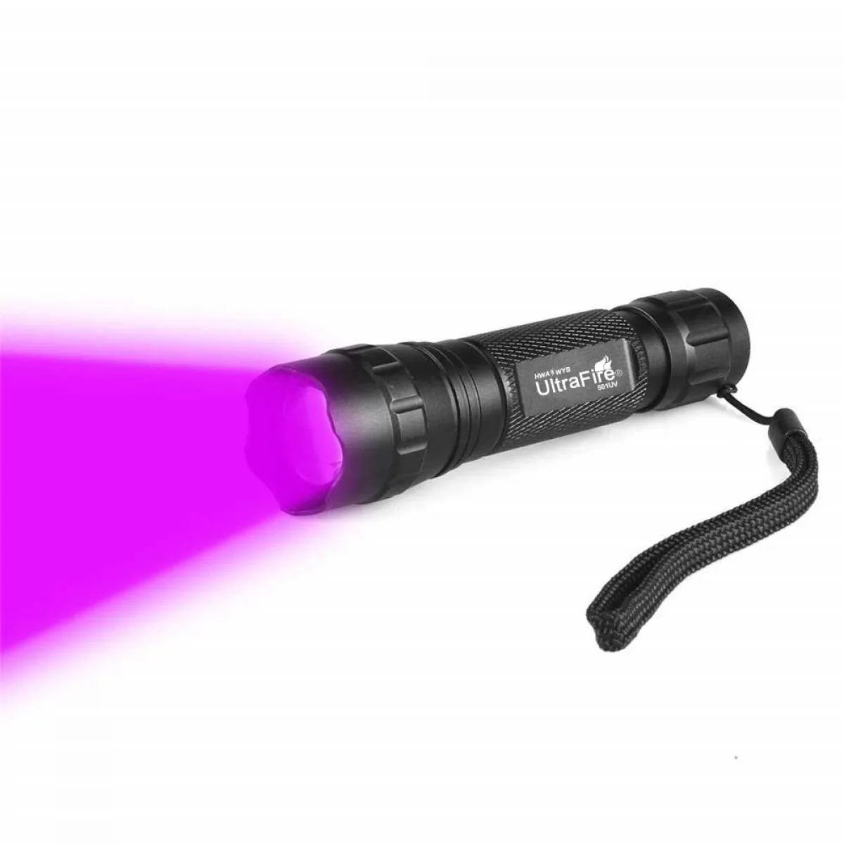 UltraFire 501UV LG 550 Lumens Focusing Waterproof Outdoor Purple Light ...