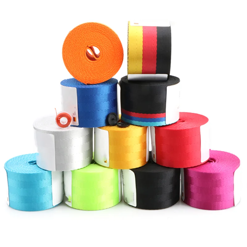 Car 3.6 Meters Safety Seat Belt Webbing Fabric Auto Universal Modified ...