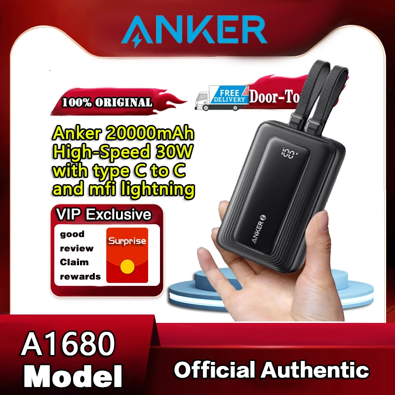Anker-30W-10000mah-20000mAh-power-bank-comes-with-dual-line-Type-c-L ...