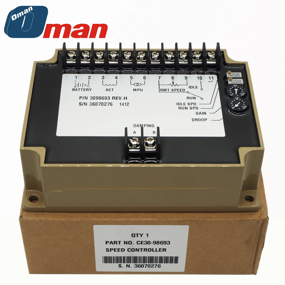 3098693-Speed-Control-Board-CE3098693-Compatible-With-The-Original-Suitable-For-Generator-Sets ...