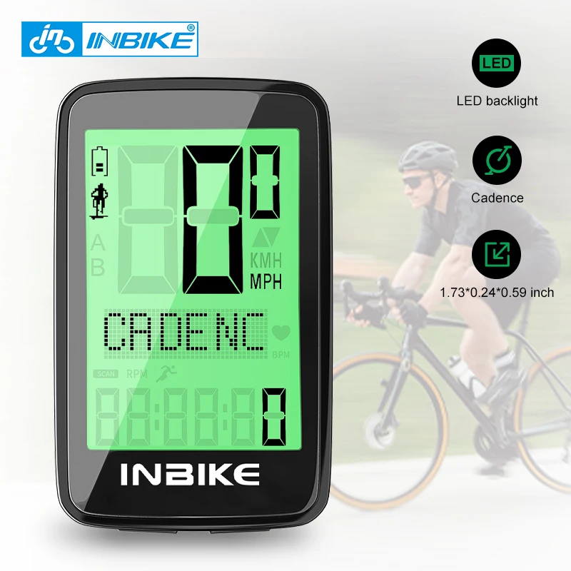 INBIKE-MTB-Bike-Computer-Wireless-Speedometer-Waterproof-Road-Bike-Bicycle-Watch-Cycling-Sensor ...