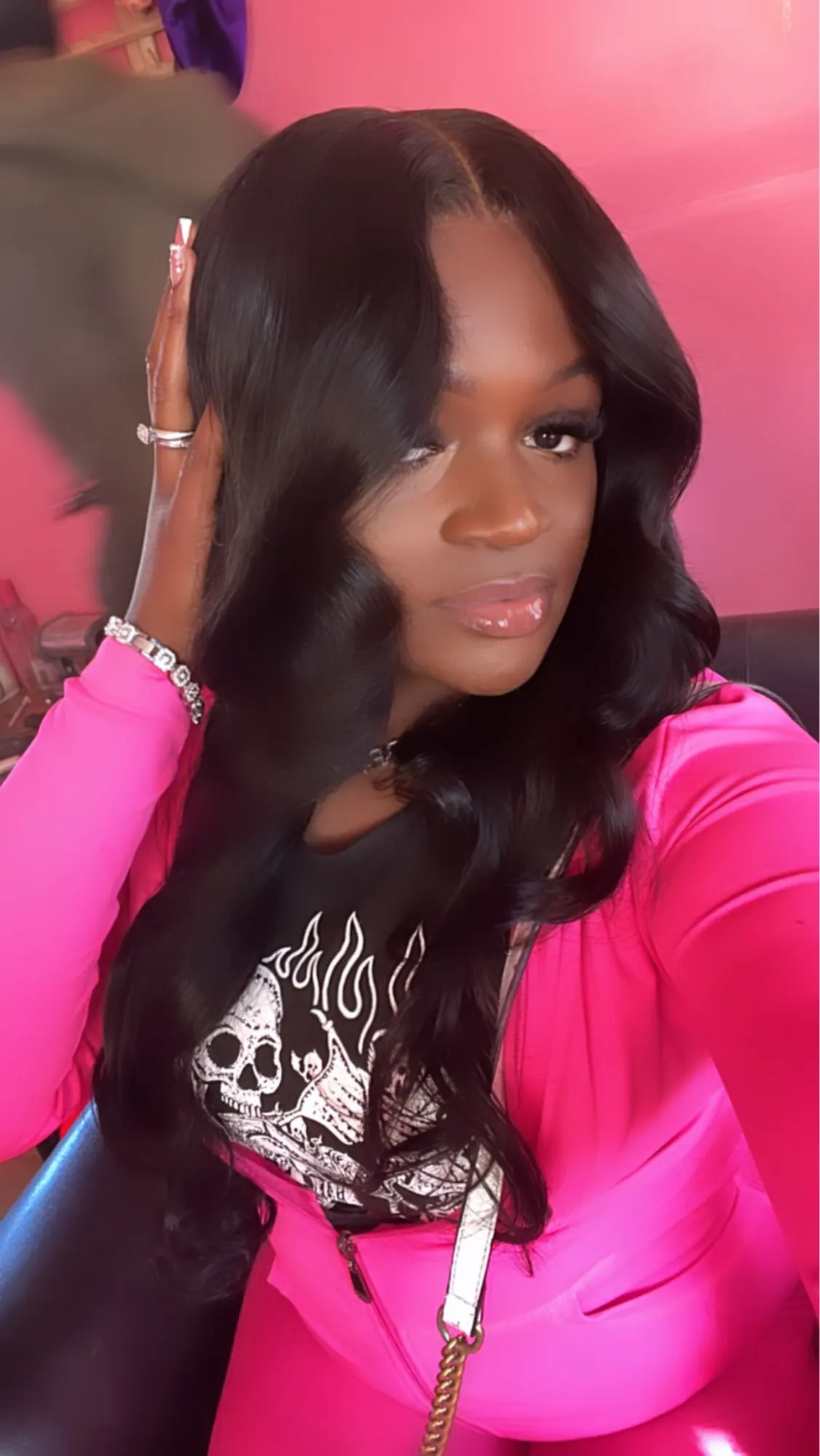 2x6 Closure with 3 Bundles Body Wave Human Hair Weave Extensions ...