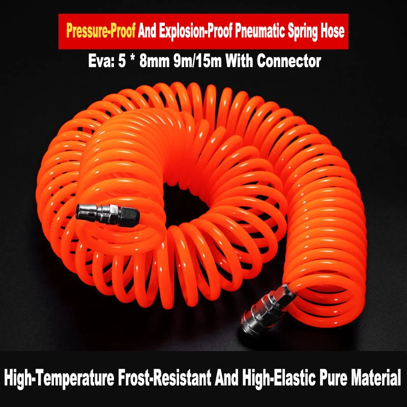 Pneumatic-spring-bourdon-tube-PU6-8-10-blowing-dust-gun-trachea-high ...