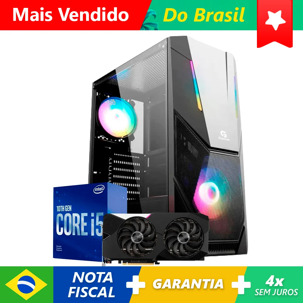Pc Gamer Enifler Intel Core i5 10400F, RTX 3050, 16GB RAM, SSD 480GB ...