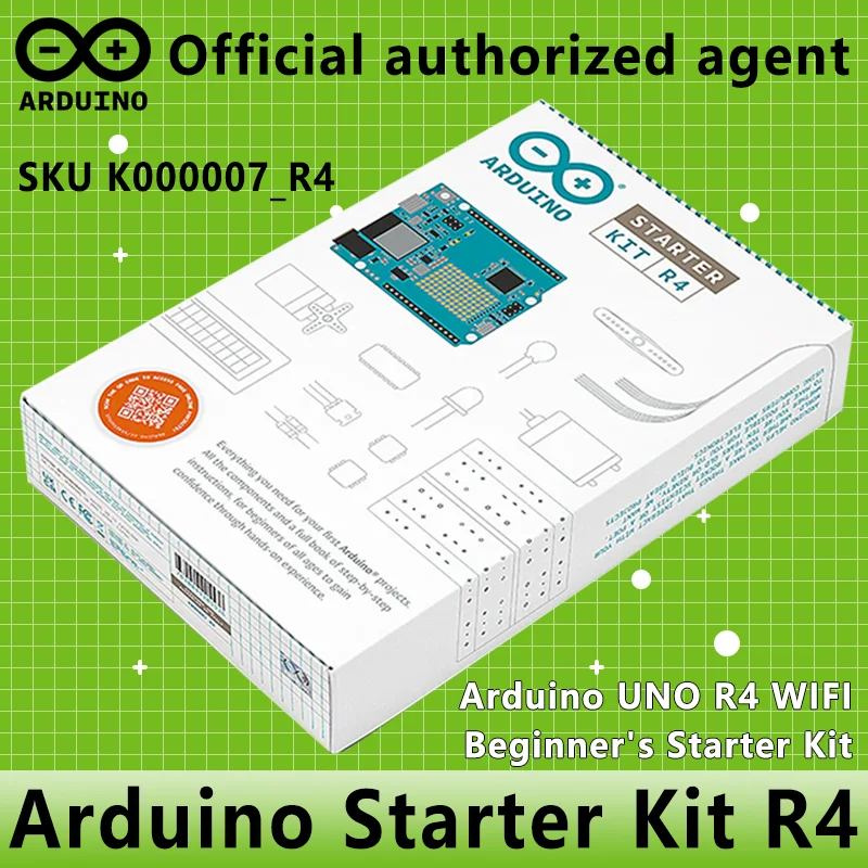 Arduino Starter Kit R4 K000007_R4 With the brand-new UNO R4 WiFi, start ...