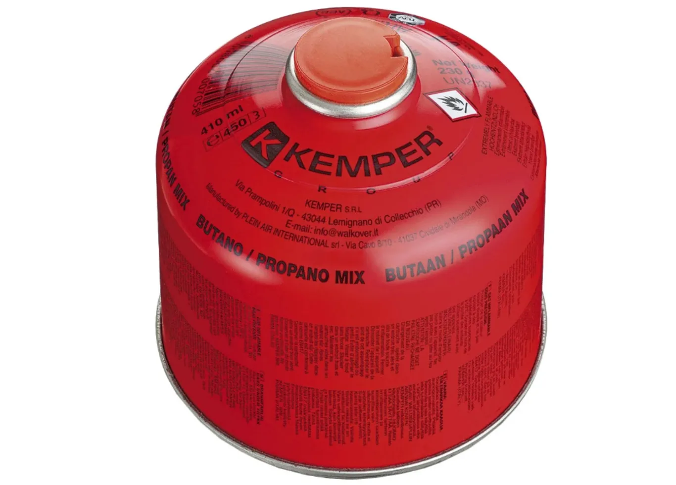 Kemper-cilindro de gas 230 C/410 ml, rosca tipo C, 1121 F - AliExpress 18