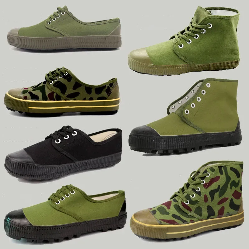 Jiefang Shoes Men And Women Outdoor Rubber Shoes Farmland Shoes Wear ...