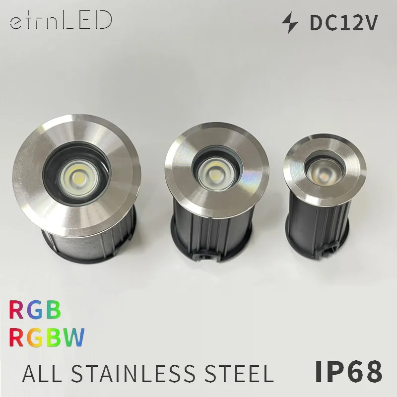 EtrnLED-Imperme-vel-Baixa-Tens-o-Embutida-Deck-Light-Jardim-Luz-A-o ...