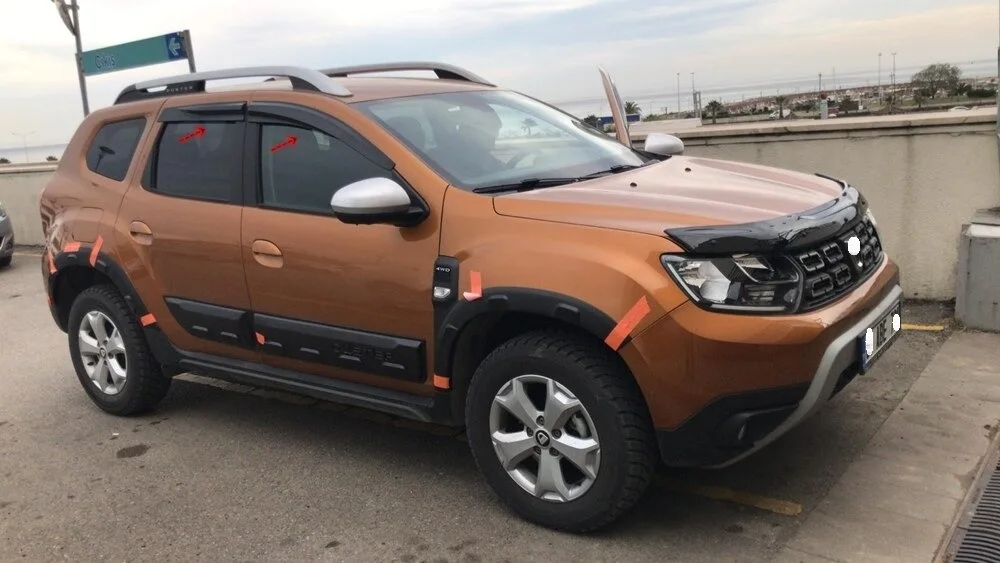 For-DACIA-DUSTER-Wind-Rain-Deflector-2018-2019-2020-2021-Rain-Guards ...