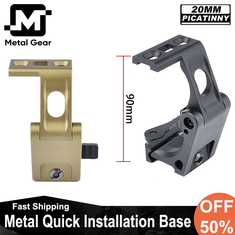 Tactical-UN-Fast-FTC-Mount-Metal-CNC-G33-558-6X-Mag-1-G43-Magnifie ...