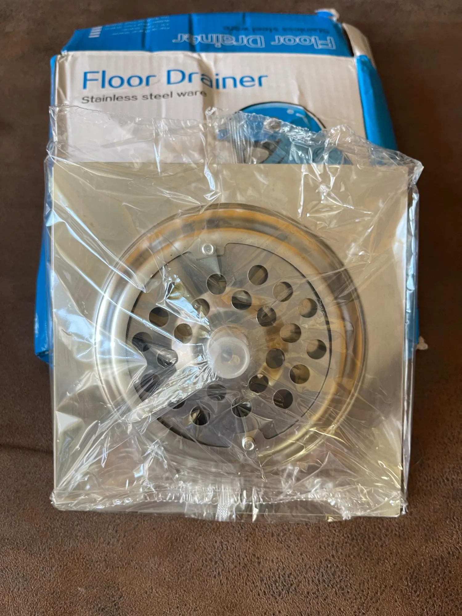 Stainless Steel 304 Push Floor Drain Waste 6x6 – Sanitario Pakistan