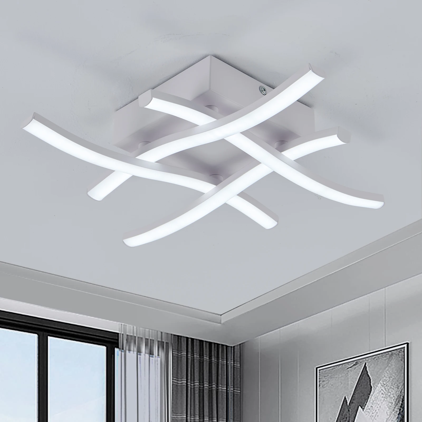 Plafoniere-moderne-a-Led-24W-plafoniera-intercambiabile-AC-85-265V ...