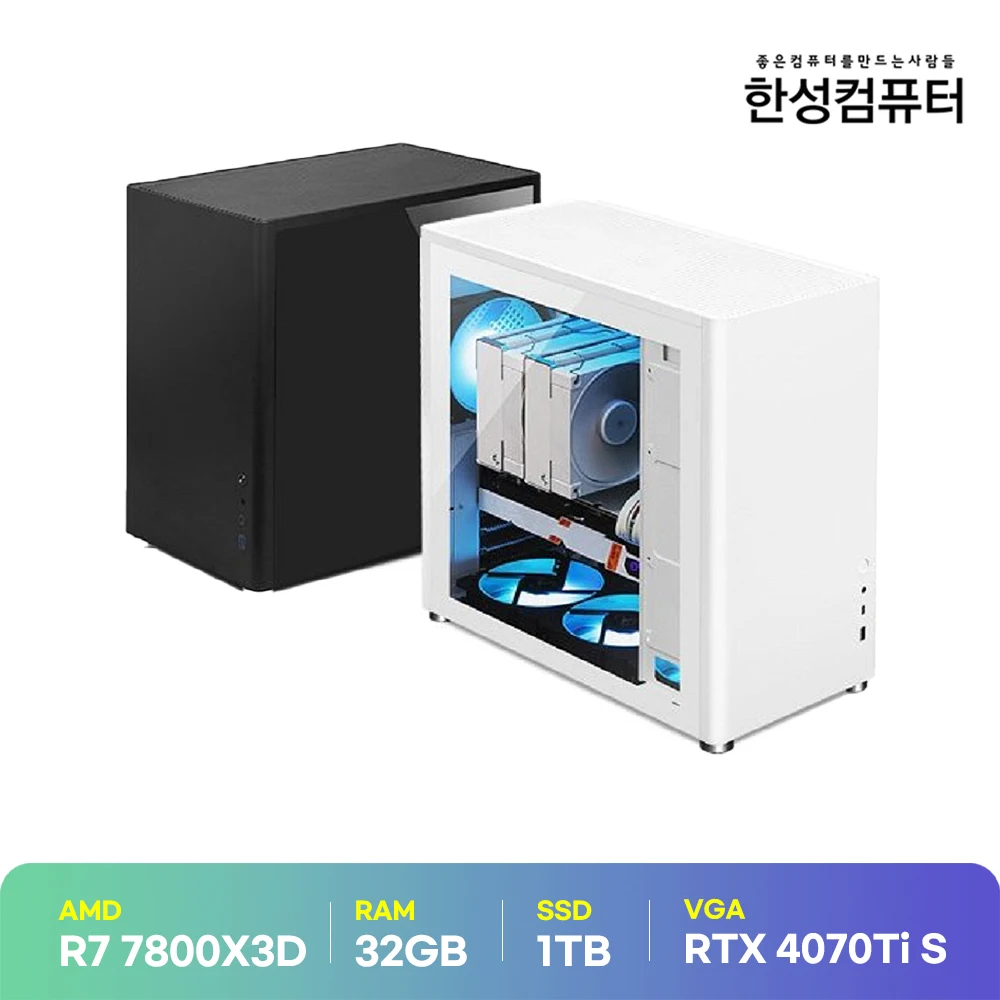 Hansung-Computer-Ryzen-7-7800X3D-RTX4070Ti-SUPER-TFG-AX3A707iRX3-AMD ...