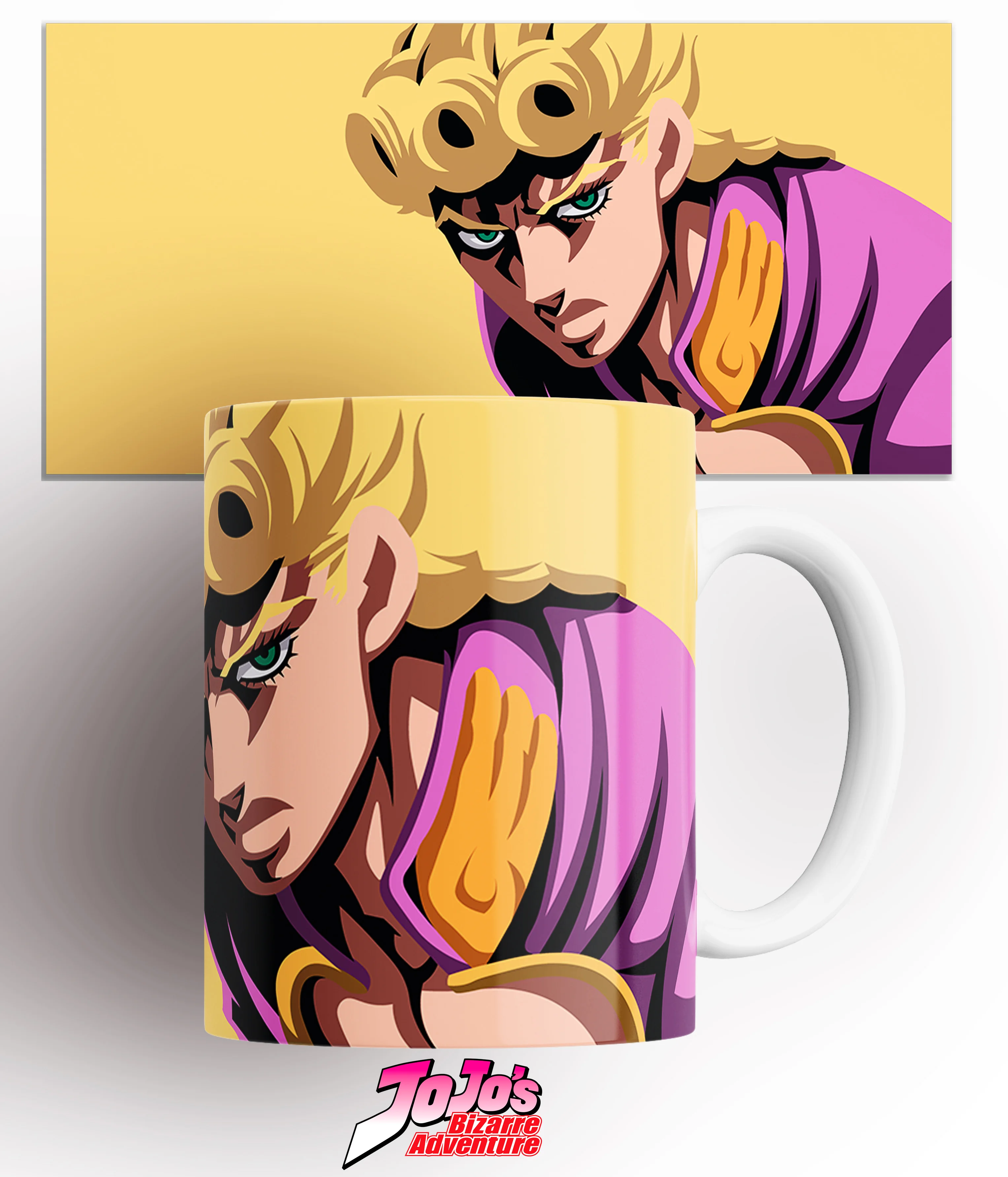 JoJo mug/Jojo Giorgio Jovanna/anime/anime/kr162698/330 ml| | - AliExpress