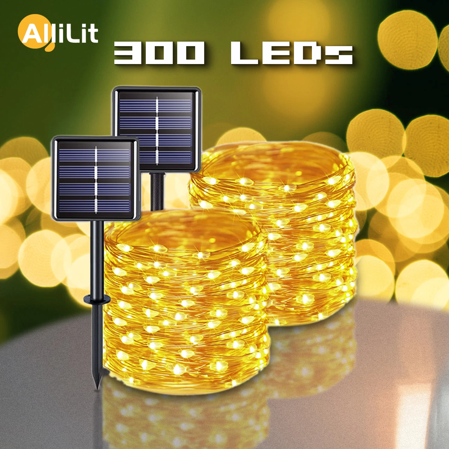 22m 12m 7m Solar Led Light Outdoor Festoon Lamp Garden Lights ...