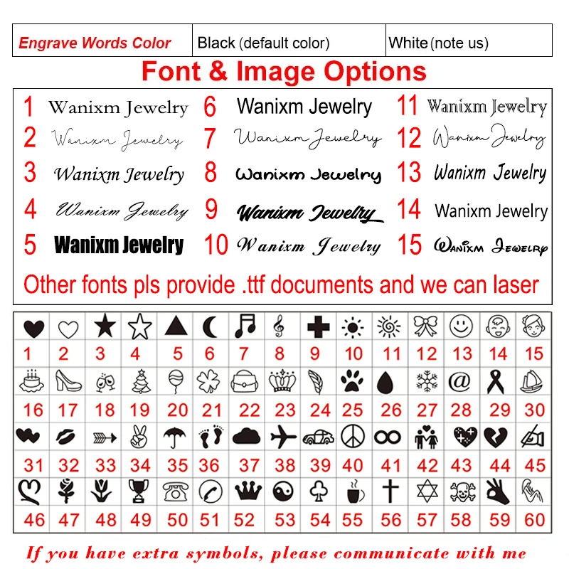 Wingdings 2 Keyboard Chart