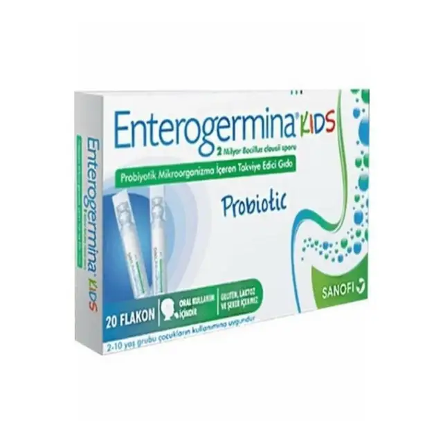 Enterogermina Gyerekek (2 Milliárd) 20 Fiols 5Ml. Bacillus Clausii Probiotikum – FIXO.hu
