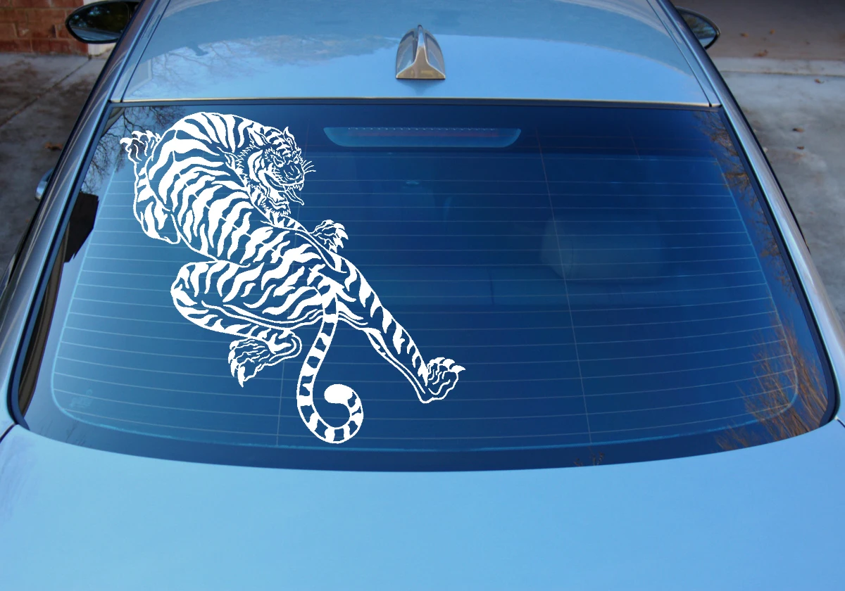 Fierce Tiger Car Stickers and Decals Car Styling Modification ...