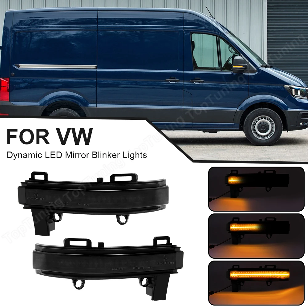 Dynamic Blinker Turn Signal Light For Volkswagen Crafter MK2 2017 2018 ...